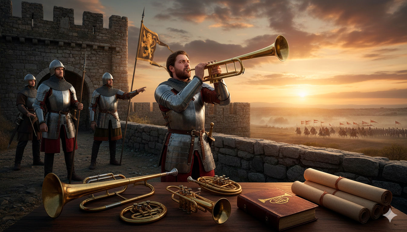 O papel das cornetas e trombetas nos sinais militares da história: Da ...